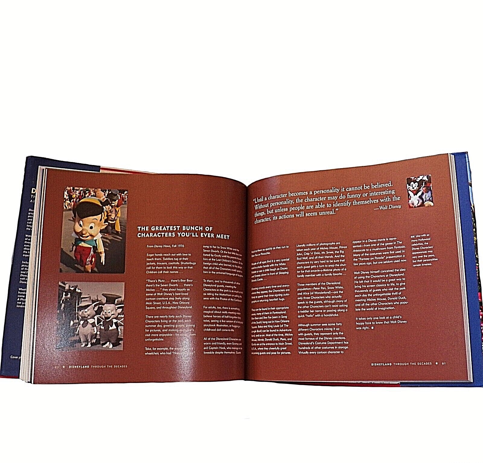 Disneyland Through the Decades A Photographic Celebration Table Book ...