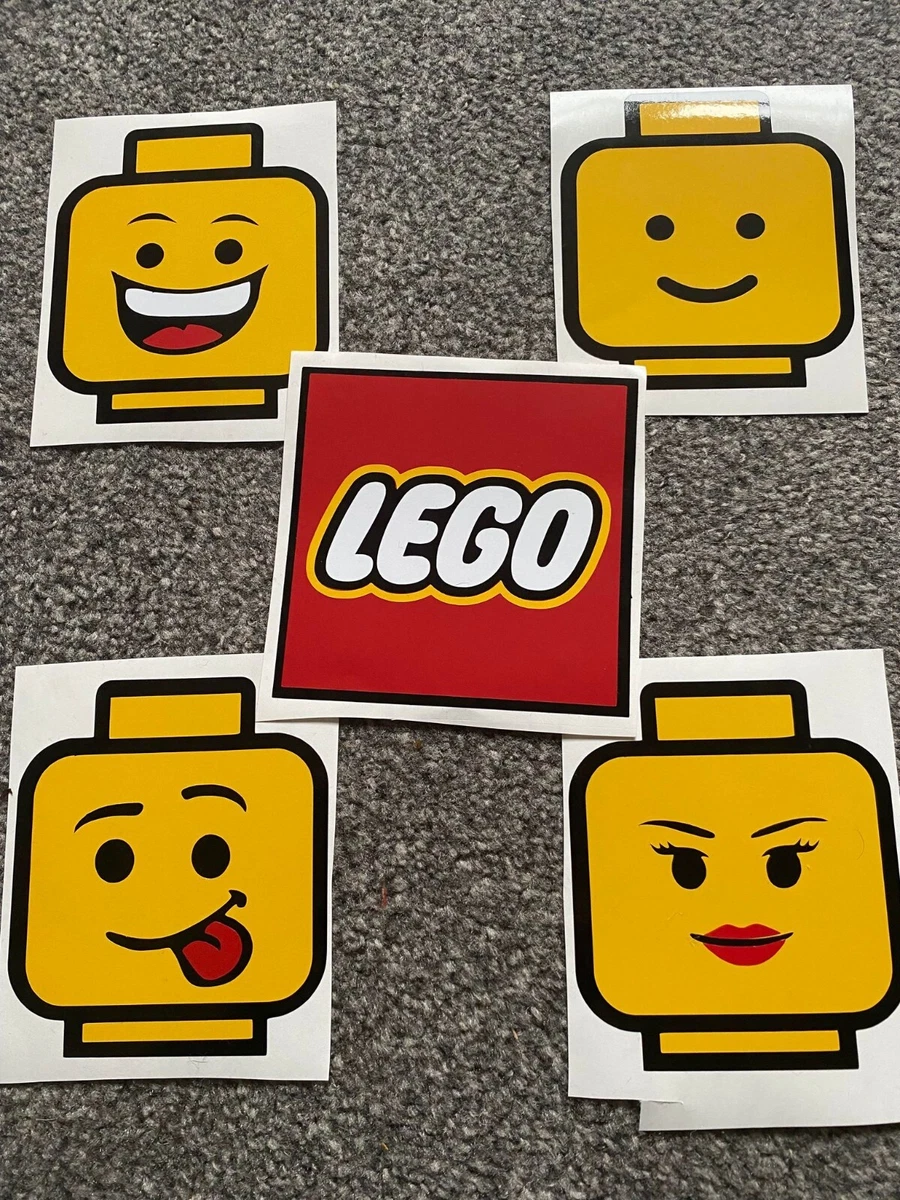 Lego Face Decals