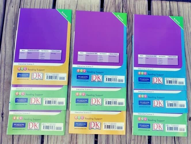 Lot of 9 NEW!! Pearson Books - Interactive Science Grade 5 Homeschool ...