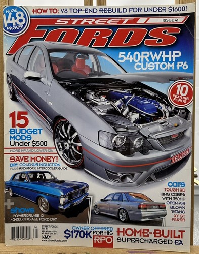 Street Fords Issue 41 Magazine In OK Condition | eBay Australia