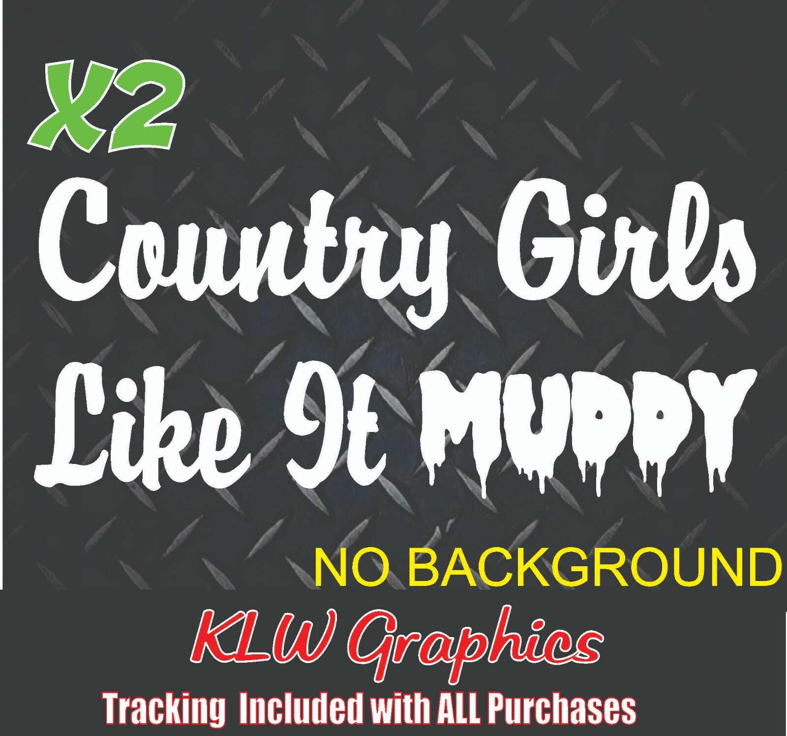 Muddy Girls Decal Sticker Car Turbo Diesel Truck Deer Hunting Redneck ...