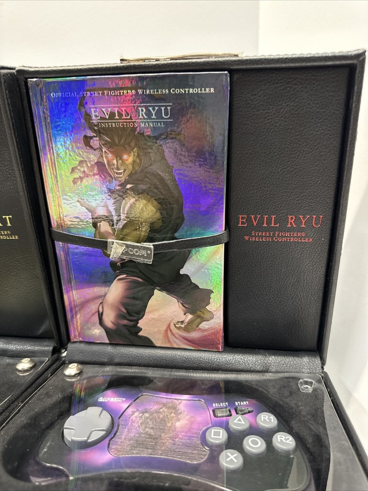 Nubytech PlayStation 2 PS2 Street Fighter Wireless Controllers ...