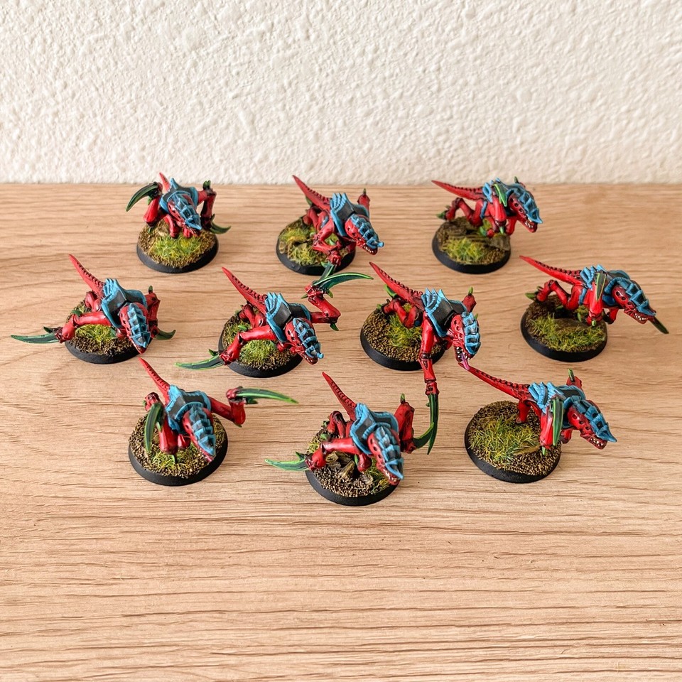 Warhammer 40k Tyranids - Painted Hive Fleet Behemoth Army - BoxedUp ...