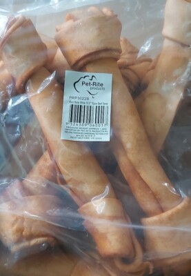 RAWHIDE KNOT BONE BEEF 25cm FREE POST | eBay Australia