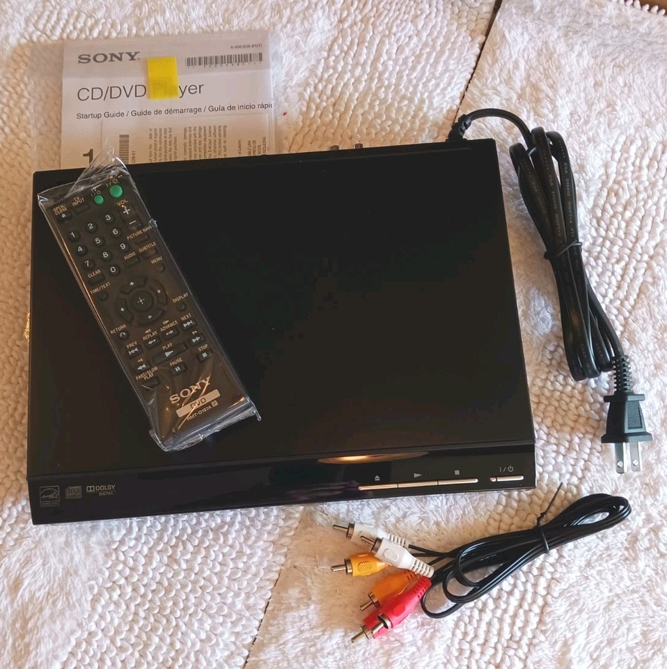 DVD Upscaling Player DVP-SR510H - BLACK WITH REMOTE Open Box Works | eBay