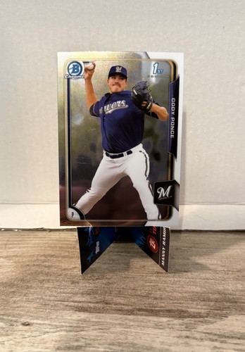 2015 Bowman Draft Chrome #47 Cody Ponce 1st Bowman Prospect RC ...