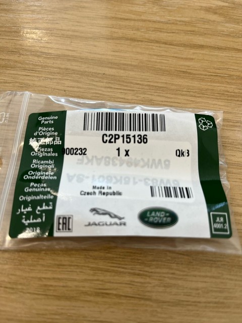 24ct Gold Plated Genuine Jaguar XK XF Key Remote Trims C2P15136 for ...