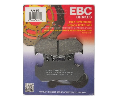 Honda 500-750-1000 Vff / 1000 CBX Prolink / 750 Cbx-Piastrine Freno EBC ...