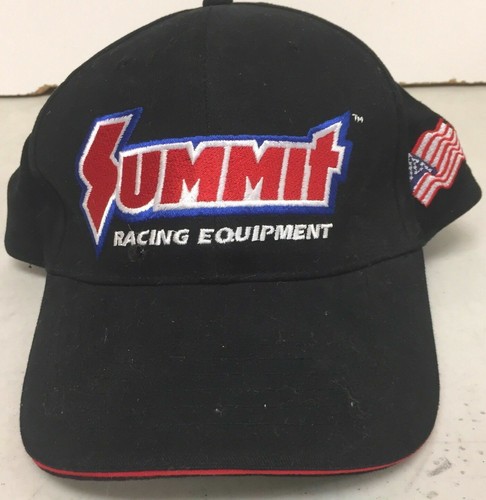 Black Summit Racing Equipment Baseball Hat Cap Adjustable Race ...
