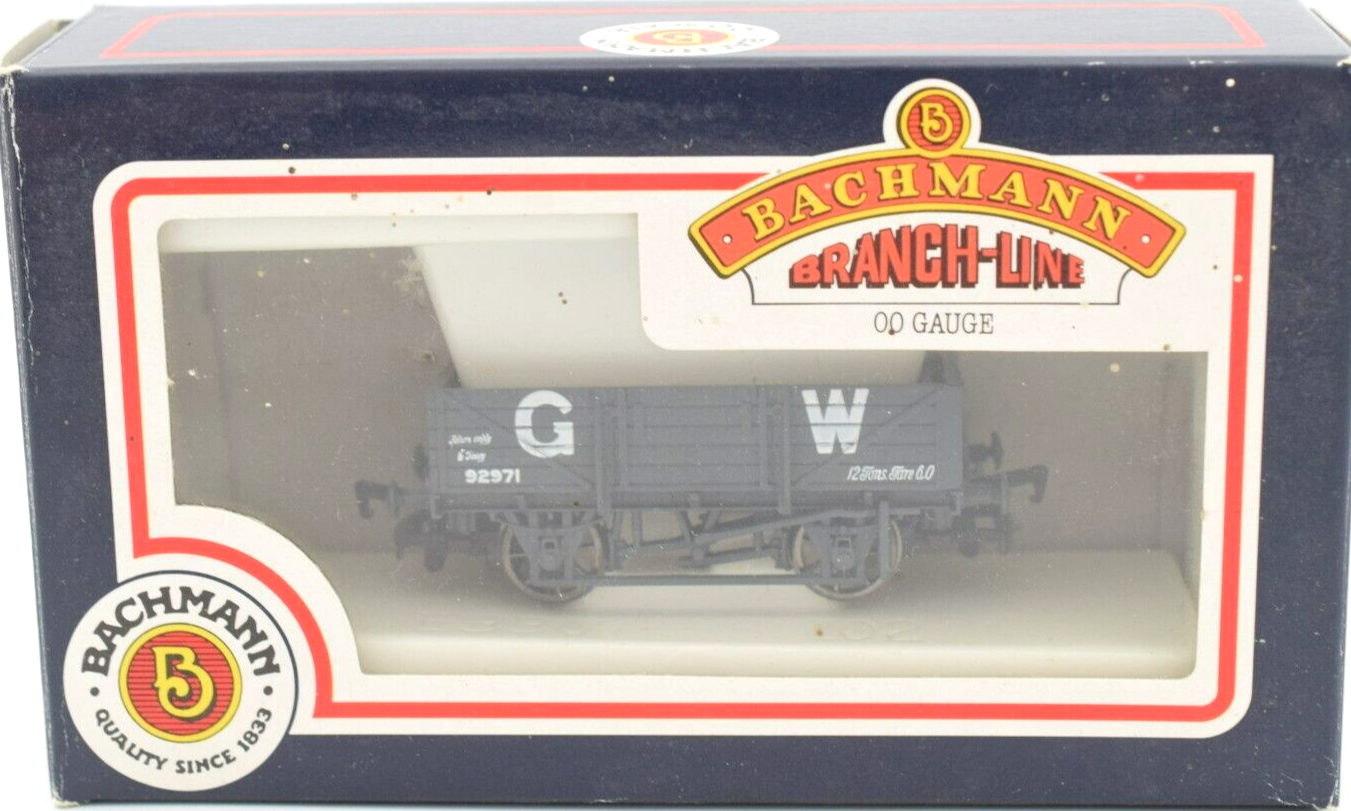 Bachmann 33-079 OO Gauge 5 Plank China Clay Wagon GWR Grey With 'gwr ...