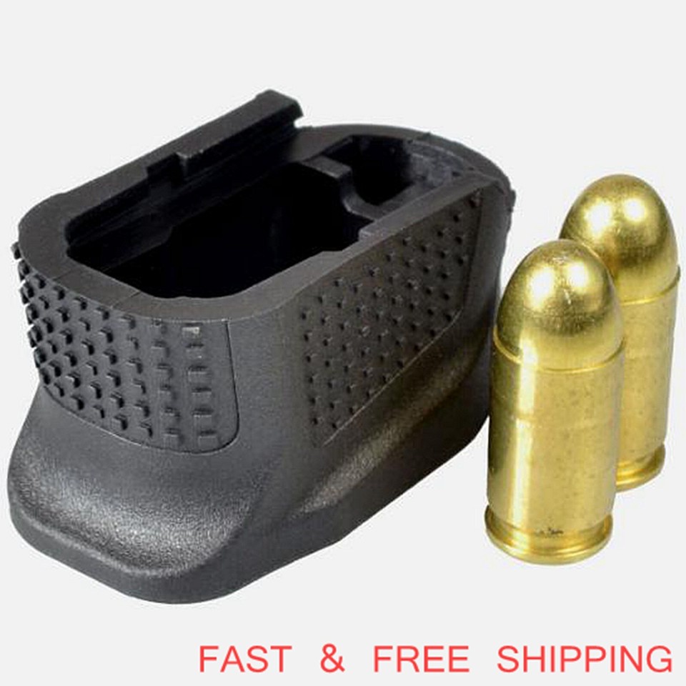 2PCS Glock 42 For Enhanced Mag Base Plate Extension Add +2 Rd Nylon | eBay