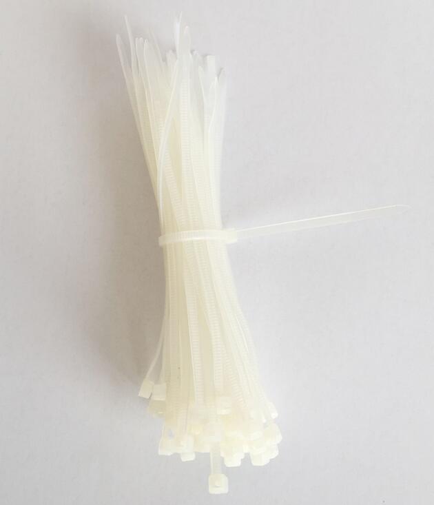 50pcs 4mm 150mm Self-Locking Cable Ties Nylon Plastic Wire Zip Tie Cord ...