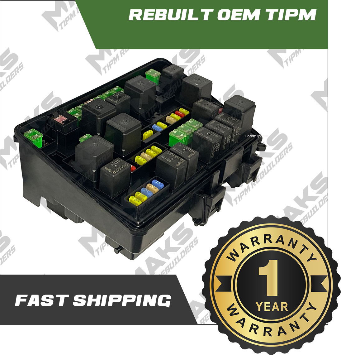 2005-2006 Chrysler Pacifica OEM Rebuilt TIPM Fuse Box 05082790 | eBay