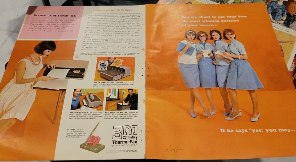 1964 Thermo-Fax Womens Jantzen Swimsuit Samsonite Luggage Acapulco ad ...