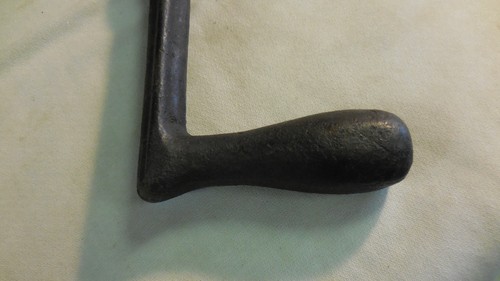 CAST IRON MACHINE CRANK HANDLE LEVER | eBay