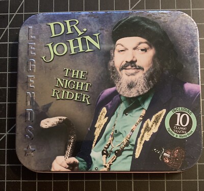 The Night Rider Dr John Legends Tin Case Cd VeryCleanDisc 723721526757 ...