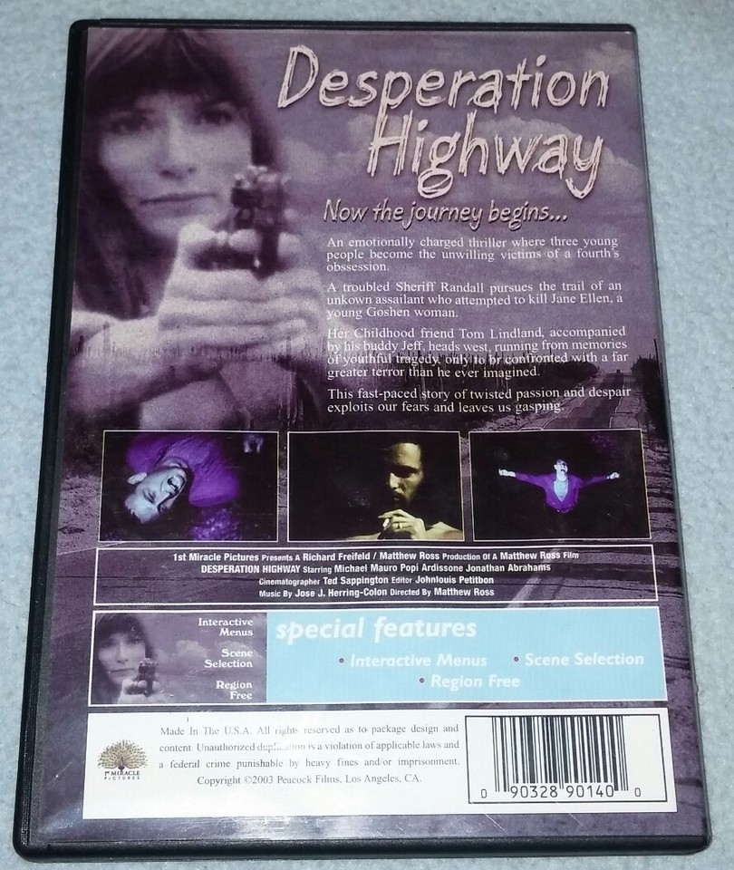 Desperation Highway (DVD *RARE oop | eBay