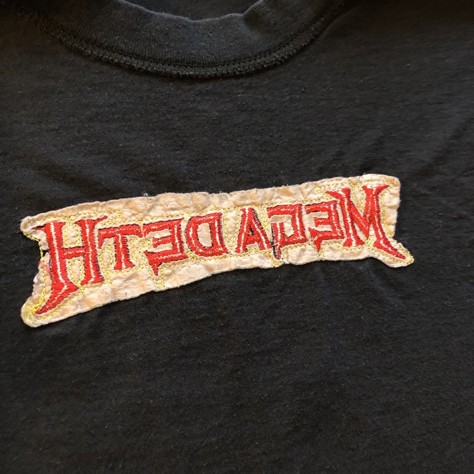 Vintage Rock And Death Megadeth Endgame Mexican Shirt Embroidered ...