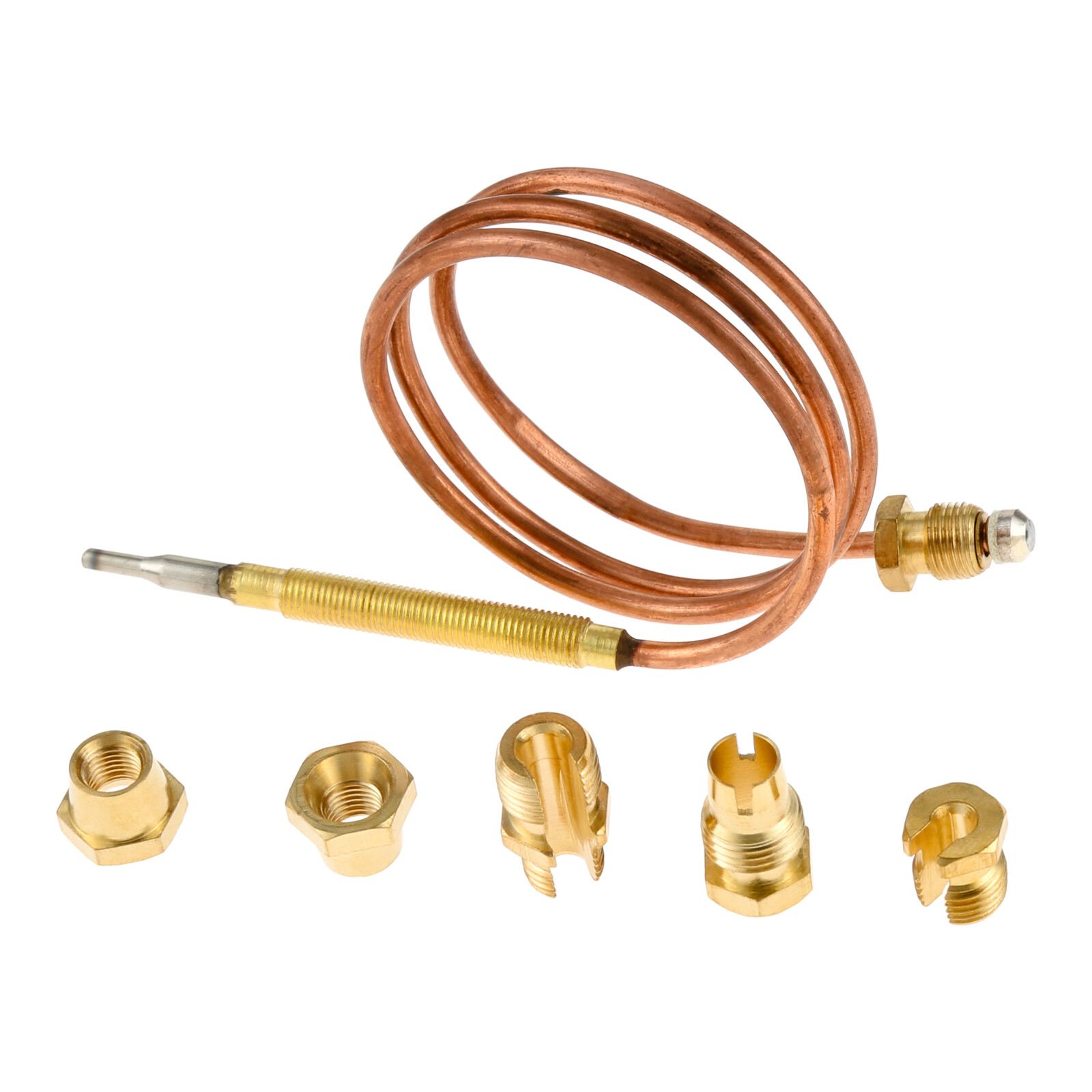 1x Gas Thermoelement Thermo Paar Ventil für Heißwasserkessel mit 5 Fest ...