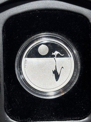 2011 Australia 1 Dollar - Kangaroo at Sunset Silver Proof Coin | eBay
