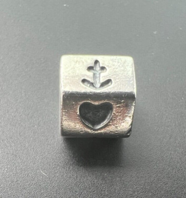 PANDORA ALE STERLING SILVER 925 HEART ANCHOR CROSS CHARM BEAD 790119 | eBay