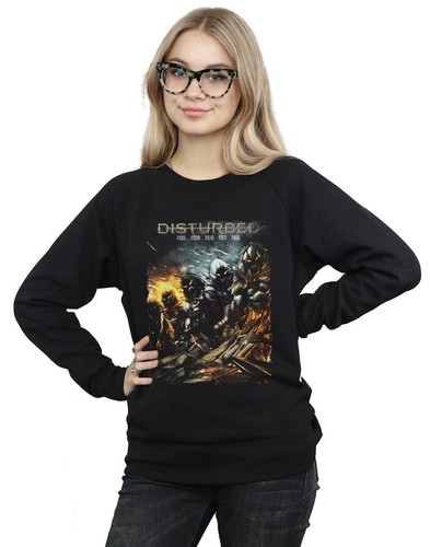 Disturbed Women's Evolution Box Sweatshirt | eBay