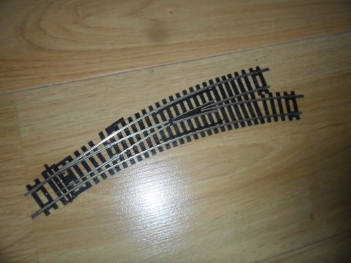 R8075 Nickel Silver Long Right Hand Curved Point for Hornby OO Gauge ...