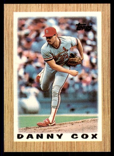 1987 Topps Major League Leaders Danny Cox Baseball Cards #33 | eBay
