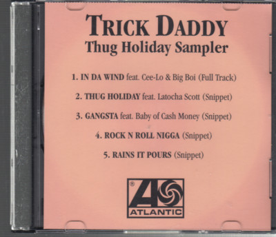 trick daddy thug holiday sampler cd promo | eBay