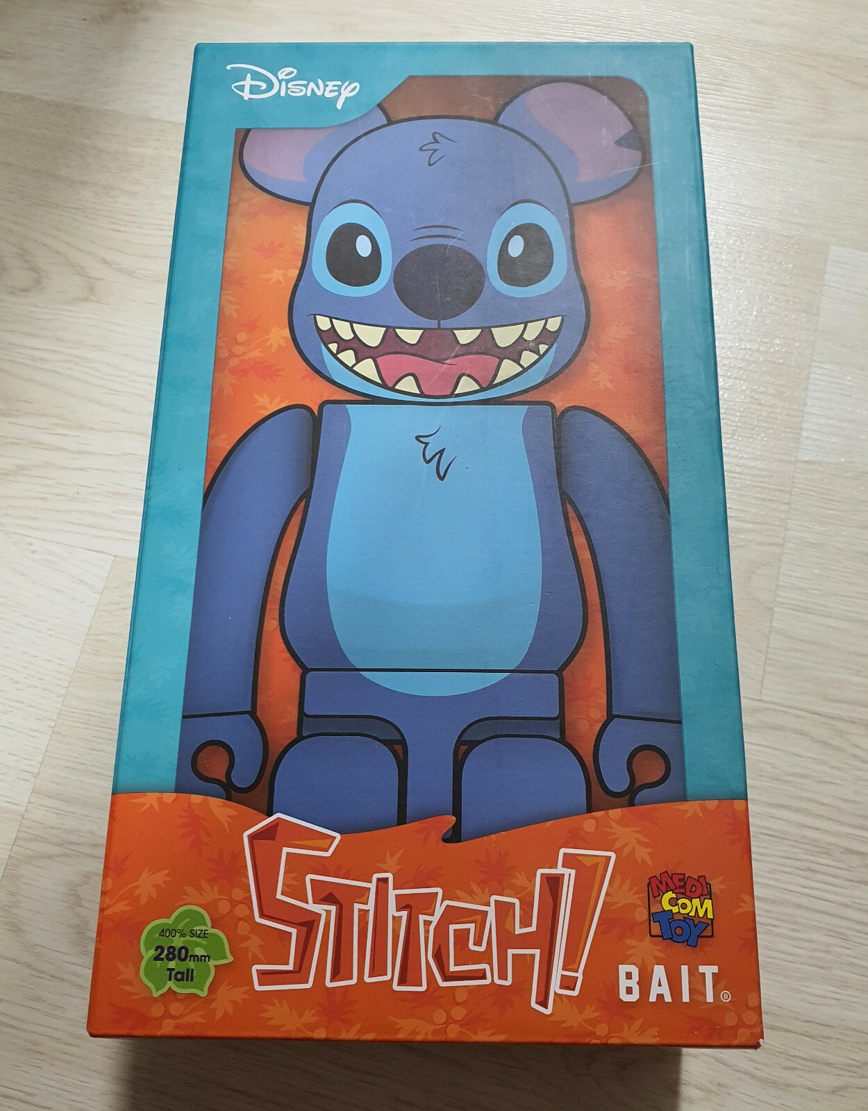 BEARBRICK Stitch 400% BAIT BE@RBRICK Medicom toy | eBay