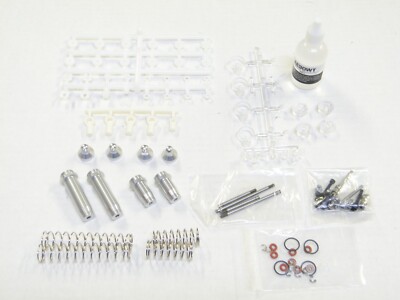 NEW ASSOCIATED RC10 RC10CC CLASSIC CLEAR EDITION Shocks Front & Rear ...