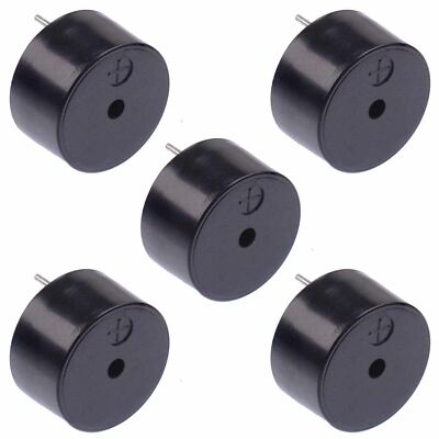5 x 12V Piezo PCB Mount Buzzer 14x7.8mm | eBay UK