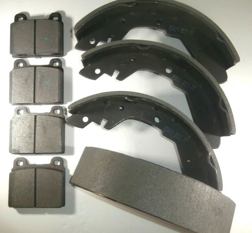 1973-1979 VW Bus Brake Shoes & Pads Set FRONT & REAR (8 Piece Kit) | eBay