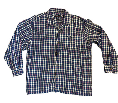 Polo Jeans Co. Ralph Lauren Flannel Plaid Long Sleeve Button Up Shirt ...