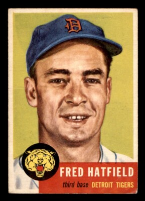 1953 Topps Baseball #163 Fred Hatfield VG *i5 | eBay