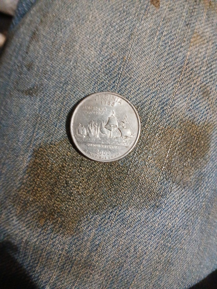 2000 p virginia quarter error | eBay