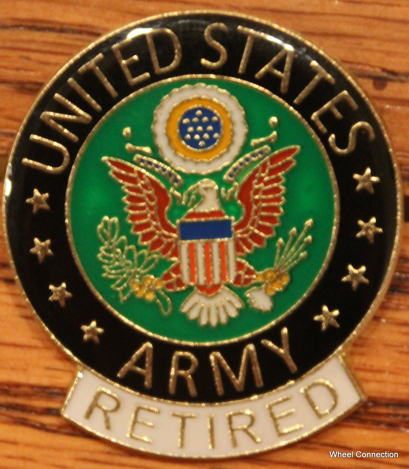 US Army Seal Retired Metal pin Military Eagle Logo Lapel tie tack Hat ...