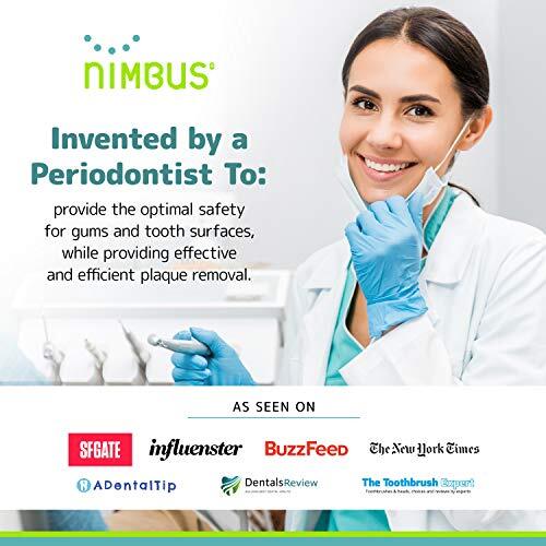 NIMBUS Extra Soft Toothbrushes Regular Head Periodontist Design Tapered ...