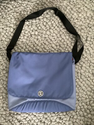 Crumpler Camera Bag Messenger Style The Skivvy Medium 2 Tone Blue | eBay