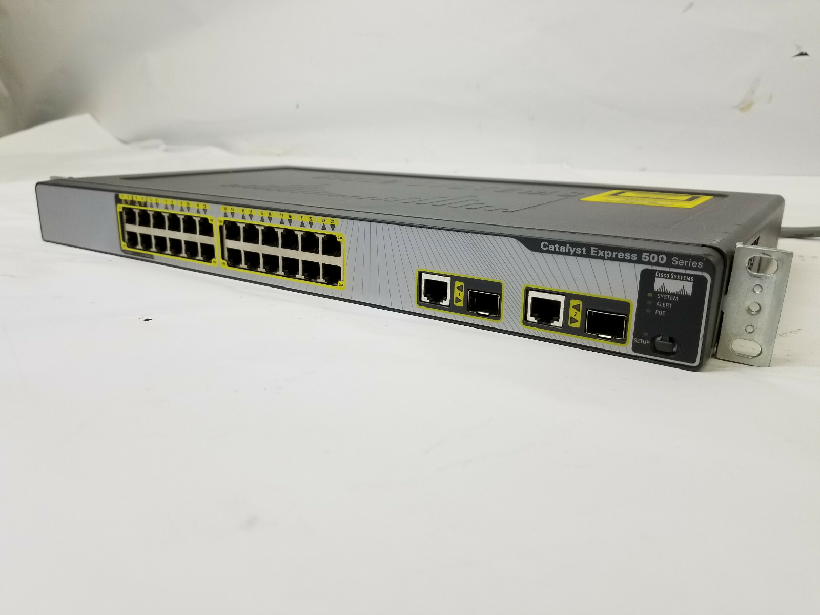 Cisco WS-CE500-24LC 24 Port 10/100 Mbps Catalyst Express 500 Series PoE ...
