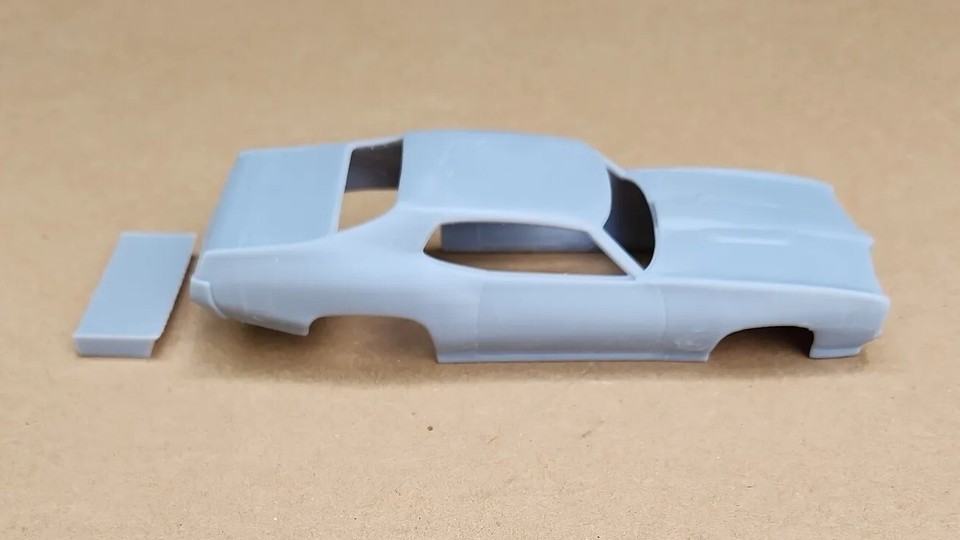 ABS-LIKE RESIN 3D PRINTED 1/25 1969 PONTIAC GTO PRO MOD BODY | eBay