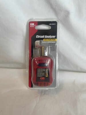 Gardner Bender GFI-3501 Ground Fault outlet Receptacle Tester & Circuit ...