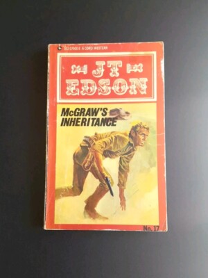 Vintage Western Novel - JT Edson No.17 McGraw's Inheritance | eBay ...