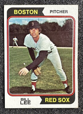 1974 Topps Bill "Spaceman" Lee #118 Boston Red Sox (1x All-Star) | eBay