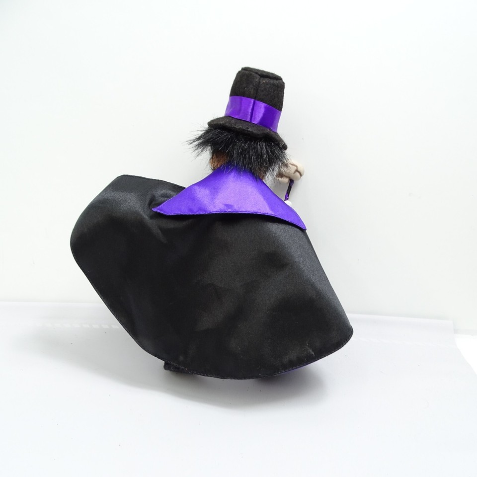 Annalee 2010 Villain Elf 9" Halloween Doll Purple Staff Skull Magician ...
