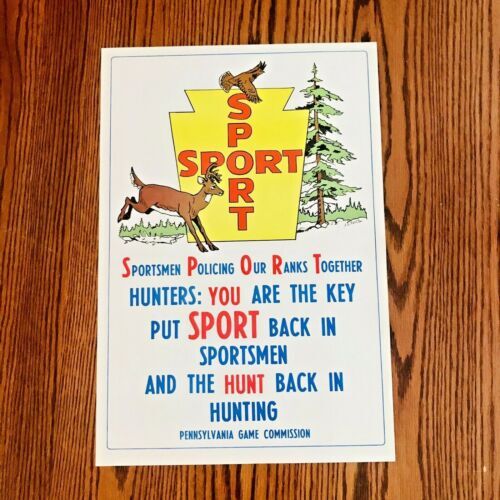 Vintage Hunting Signs for sale | eBay