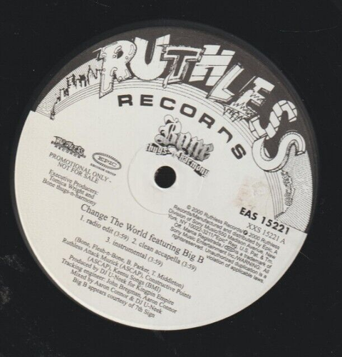 Bone Thugs-N-Harmony Change The World featuring Big B PROMO Ruthless Records | eBay