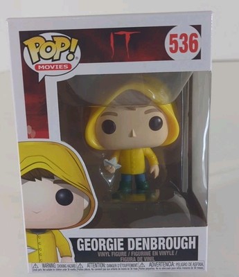 Funko Pop! Movies: IT Georgie Denbrough (with Boat) #536 Vinyl Figure ...