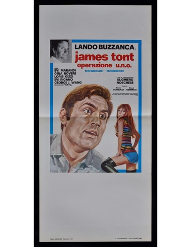 Poster JAMES BOND Operation One Lando Buzzanca Evi Marandi B347 | eBay