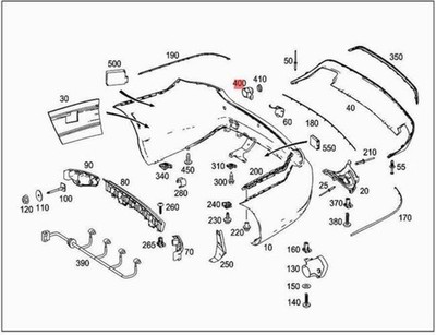 Genuine MERCEDES Distance sensor Parktronic system/active ...
